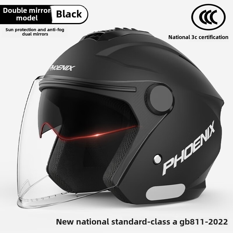 Phoenix Motorcycle Helmet with Double Lens Motor Helmet Topi Keledar ...