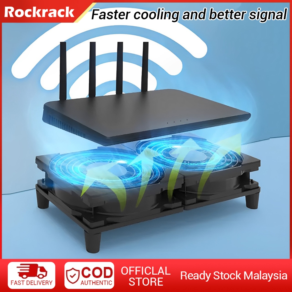 1200Rpm Usb Router Fan Wifi Modem Cooling Rack Router Cool 120Cm Wire ...