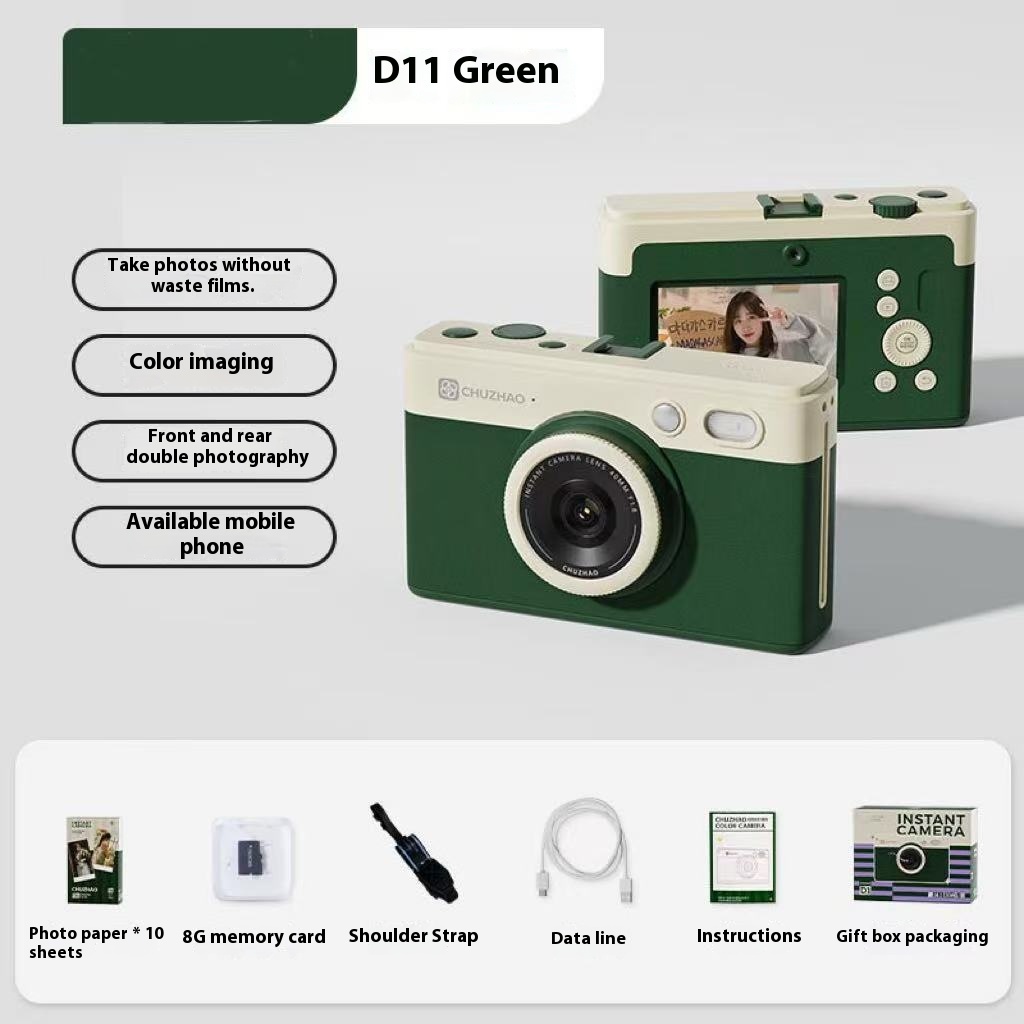 LZ D1 Pro Color print camera, 48 million pixel digital camera with 8GB ...