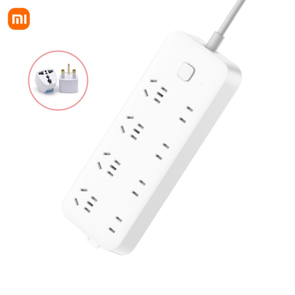 Xiaomi Control Version 8-Bit Power Strip (1.8M/3M/2500W) | Shopee Malaysia
