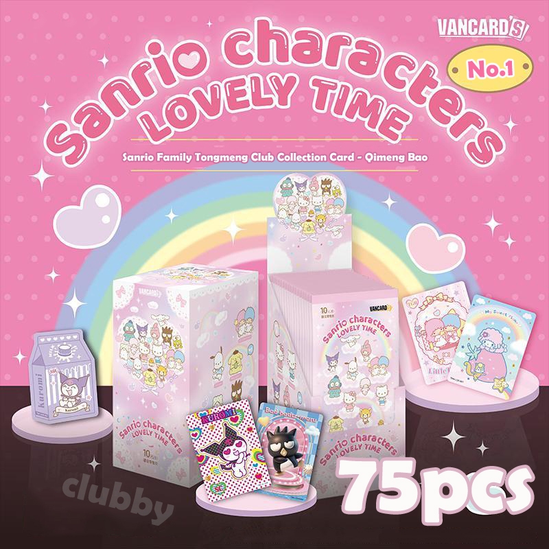 75 Sanrio Card Lovely Time Hello Kitty Kuromi rare UR/CR/SGR kad game ...