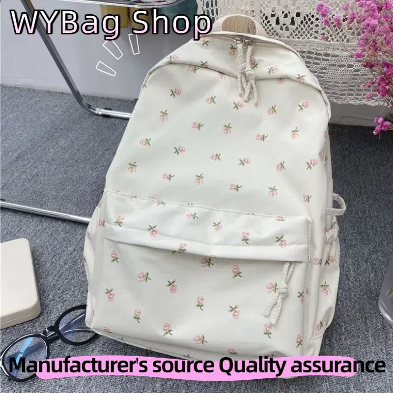 Mini gentle small flowers Mori literature leisure commuting shopping ...