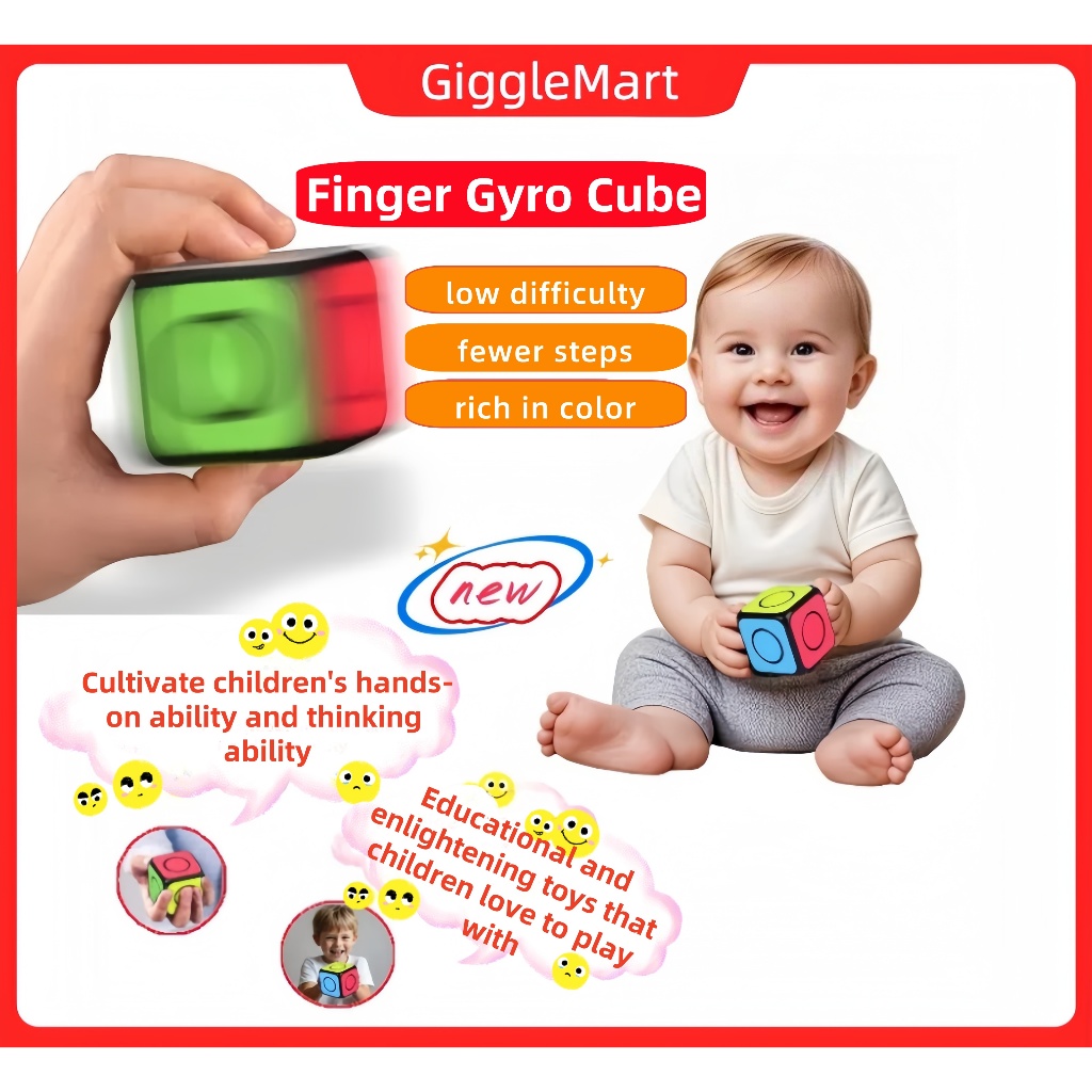 Qiyi Rubik's Cube Fidget Spinner Rubik's Cube Children's Educational ...