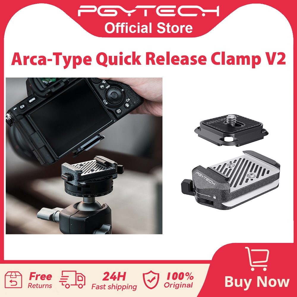 PGYTECH Arca-Type Quick Release Clamp & Plate V2 Set | Shopee Malaysia