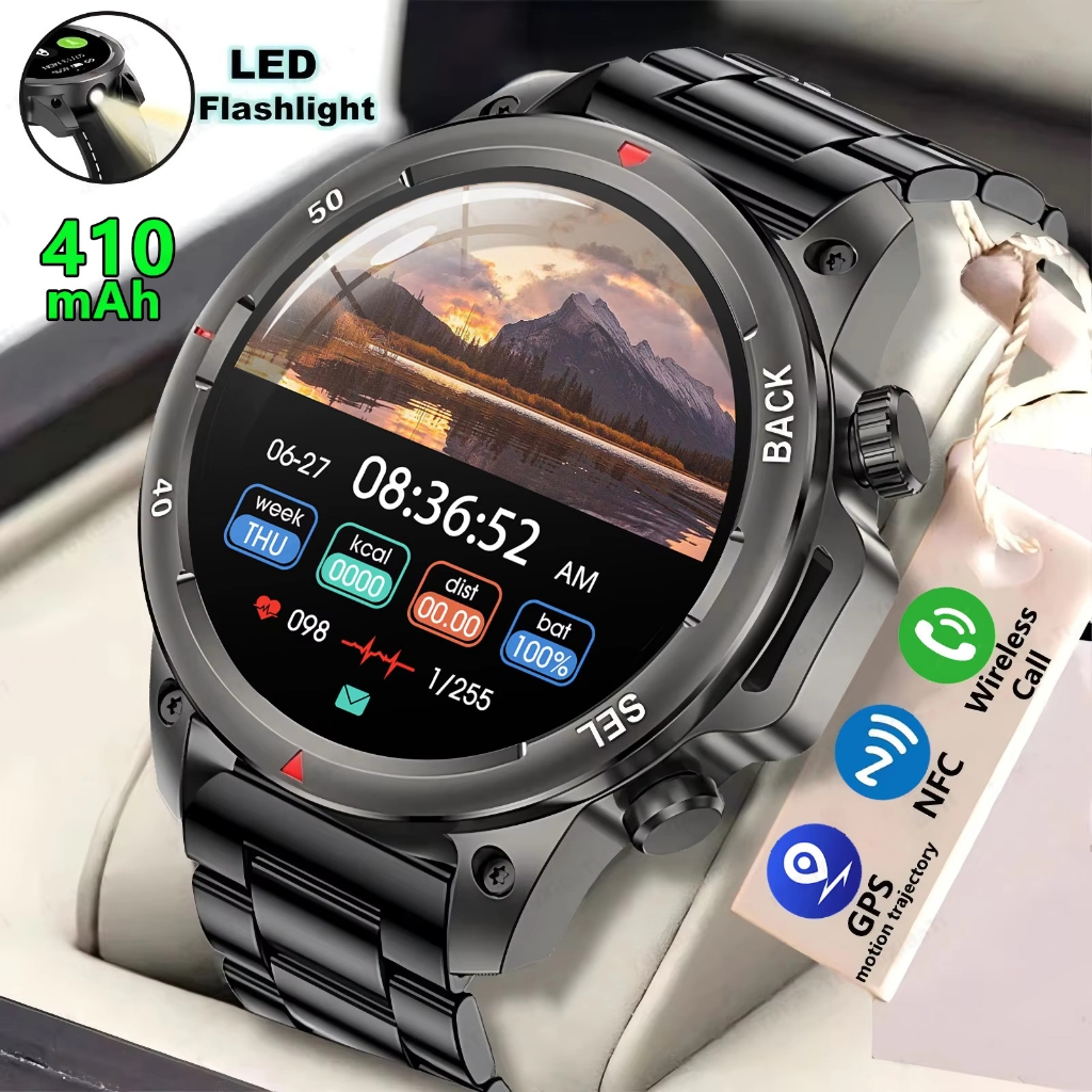 NEW For Huawei Xiaomi Watch4 pro HD Screen LED Light Smart Watch Dk68 ...