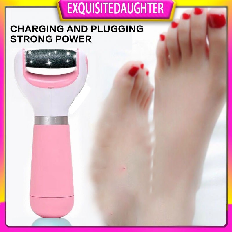 [COD] Electric foot grinder/rechargeable foot grinder/foot peeling/dead skin/callus pedicure ...