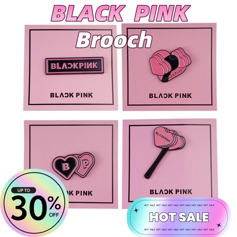 BLACKPINK Lisa Brooch Metal Badge Light Stick Fan Support Accessory ...