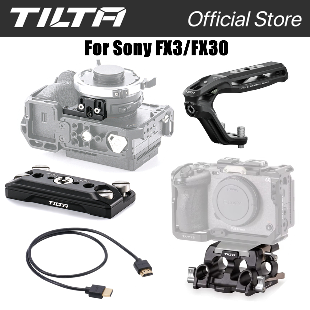 TILTA Sony FX3/FX30 Camera Expansion Accessory Top Handle LWS Baseplate ...