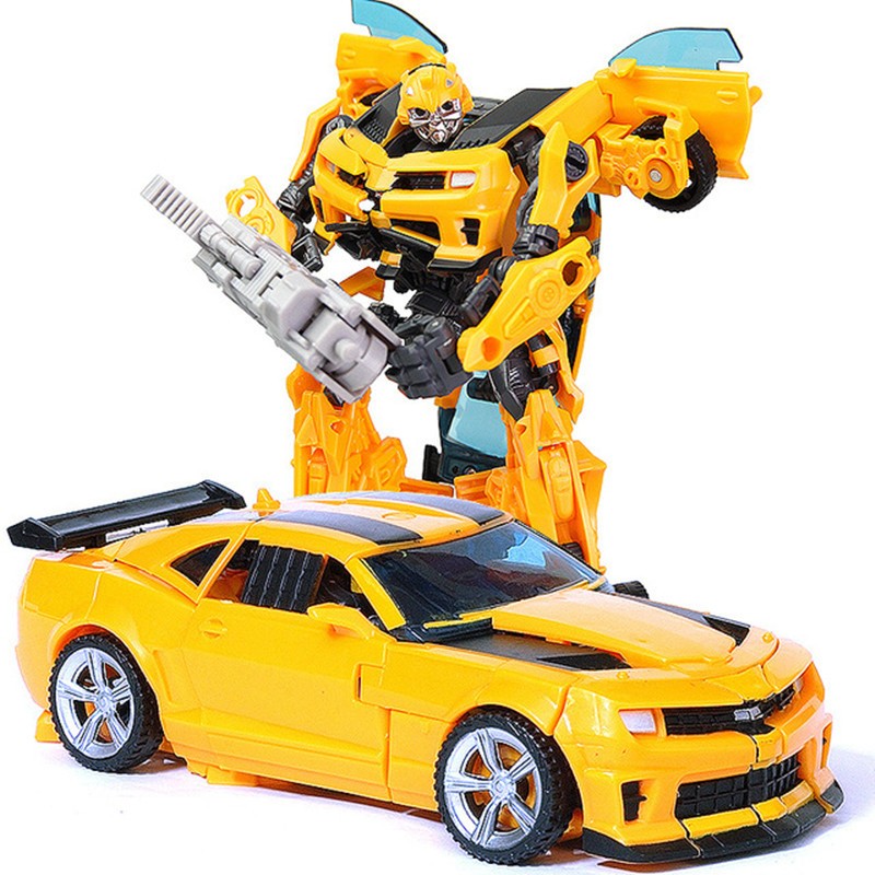 No Box Haizhixing Transformers Toys Bumblebee Robot Car Action Figure ...