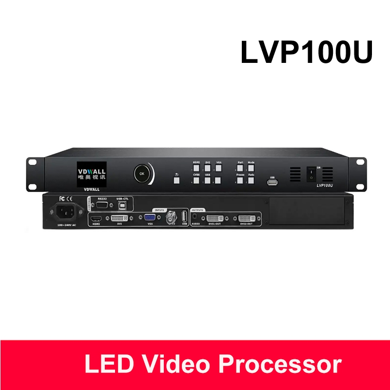 VDWALL Video Processor LVP100 LVP100U For Led Display Screen Support ...
