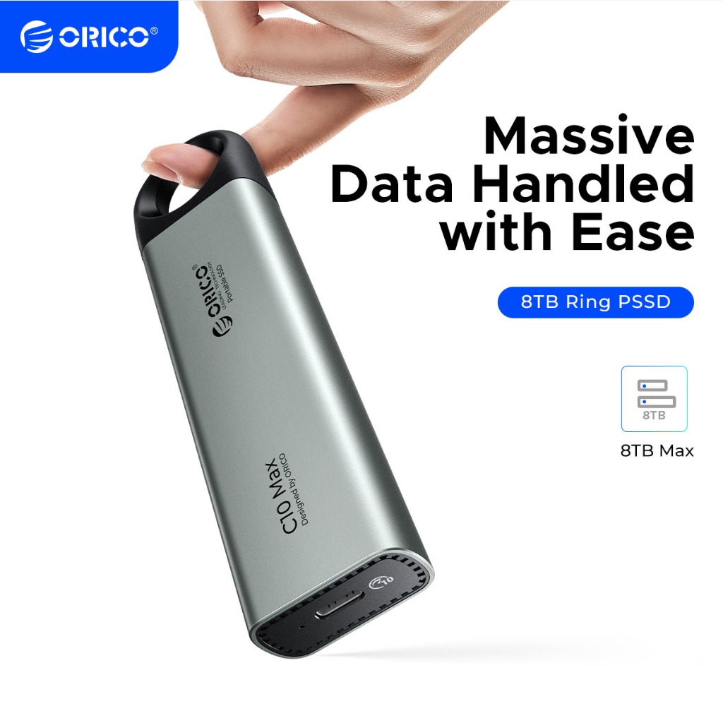 ORICO 4TB 8TB Mini External Portable SSD Up to 800MB/s For Phone PC ...