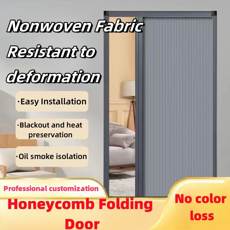 [Custom]Honeycomb Folding Door Invisible Partition Door Kitchen Sliding ...