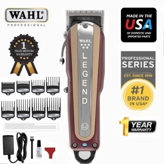 Wahl Original Legend Hair Clipper 8594 Electric Clipper Salon Cordless ...