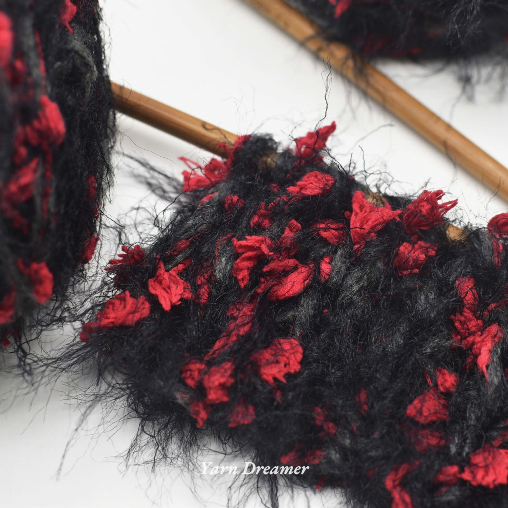 Benang Kait Besar Lolita Fluffy Yarn Crochet Yarn Wool Yarn Knitting ...