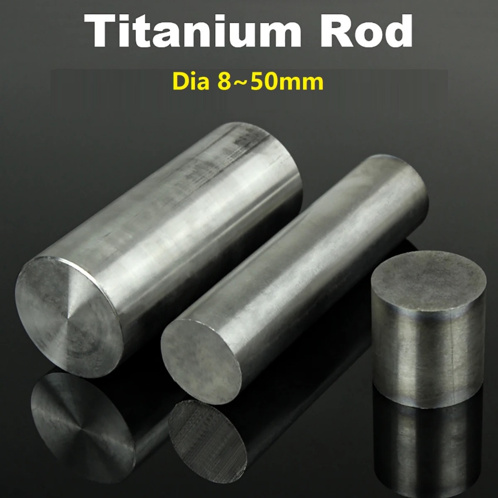 Titanium Rod Grade 5 Bar GR5 Welding Wire Shaft Rods Dia 8mm To 50mm ...