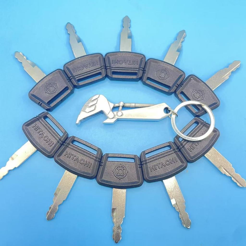 Excavator Key Excavator Accessories for HITACHI ZX EX Ignition Key Old ...