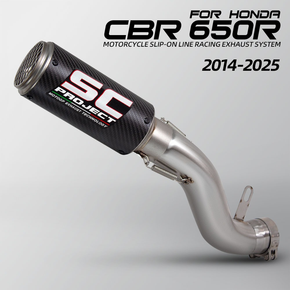 SC proejct CR-T Motorcycle exhaust pipe racing exhaust kit slip on line ...