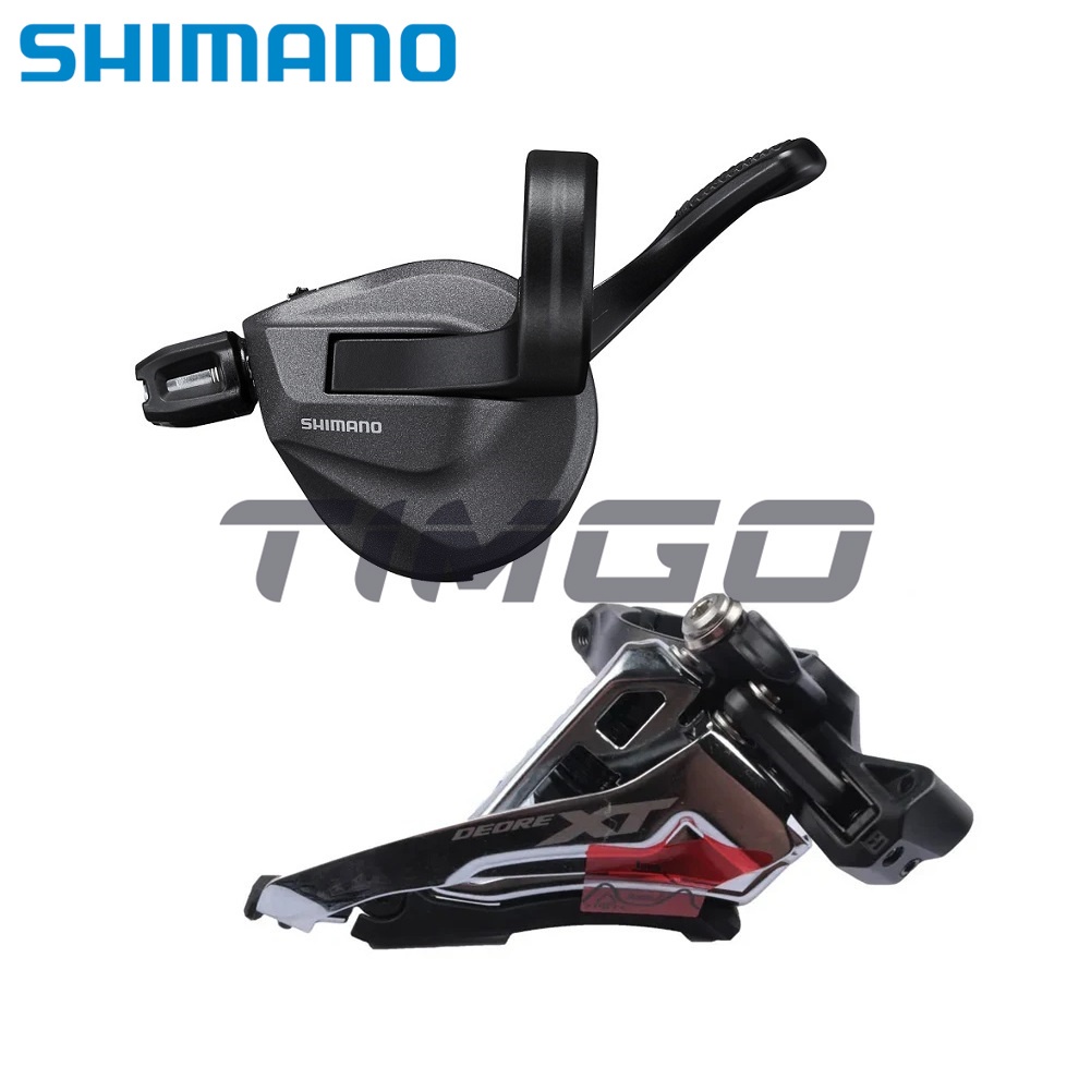 Shimano XT 2×12 Speed MTB Bike Groupset SL-M8100 Left Shifter FD-M8100 ...