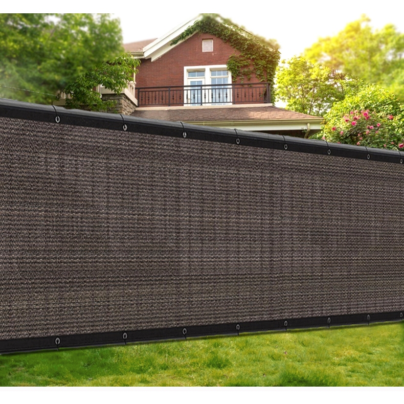 （4ft/1.2M）Balcony Privacy Screen Anti UV Shade Fence Sun Shade Mesh ...