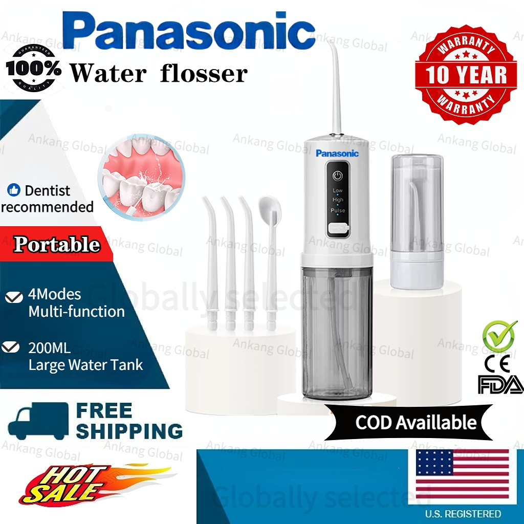 Dentist recommendation [10-year warranty] Panasonic water flosser ...