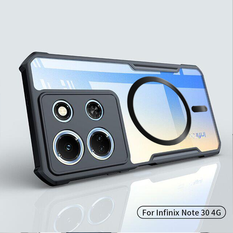 Ultra Thin Transparent Wireless Charging Magnetic Phone Case Infinix ...