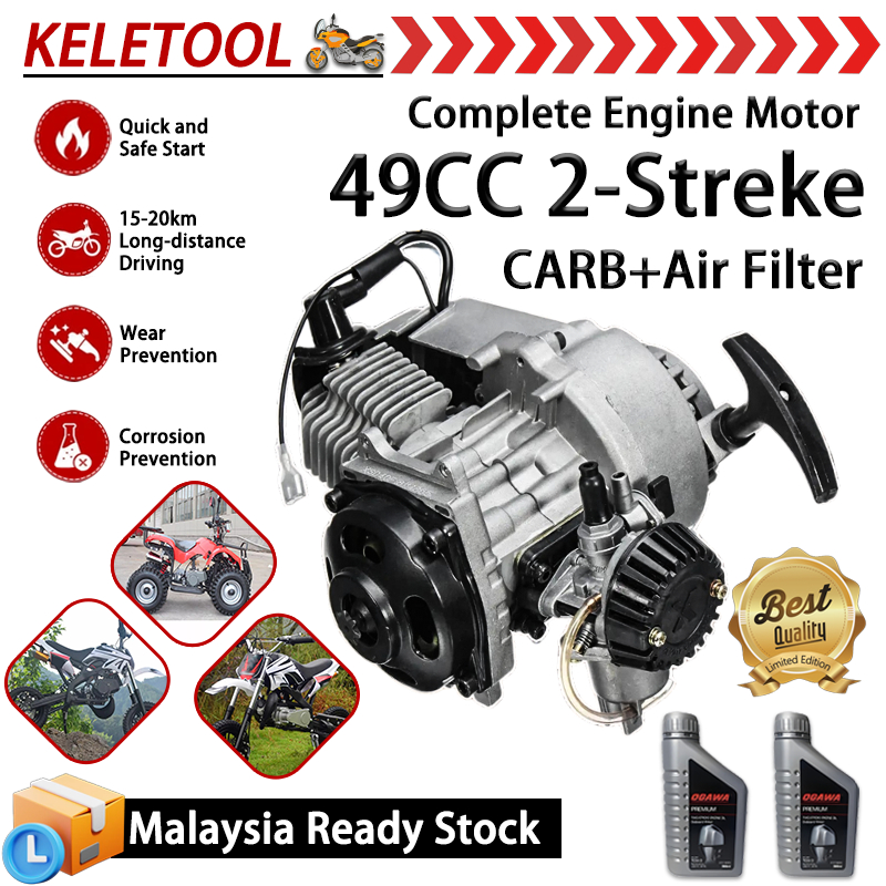 49cc engine motorcycle two-stroke compact bicycle off-road vehicle ...