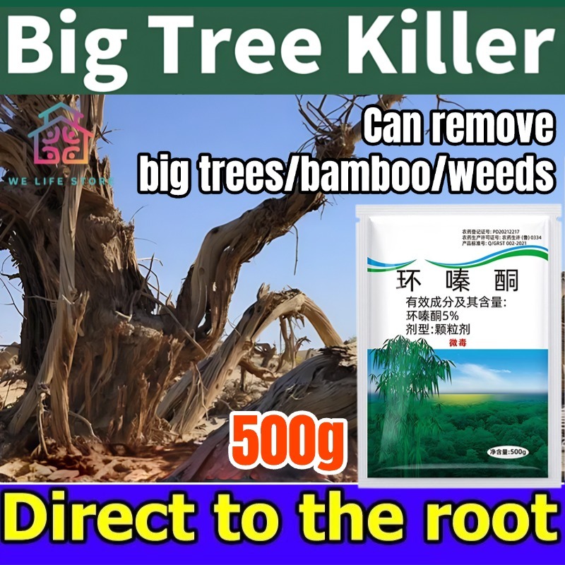 500g Tree killer chemical powder Hexazinone root removal kill tree and ...