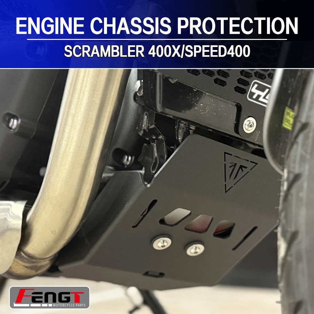 FOR Triumph Speed400 Scrambler400X Motorcycle Engine Protection Cover ...