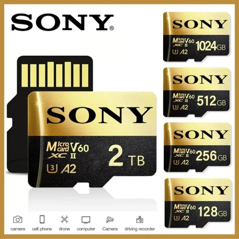 2TB SONY Micro SD Card High Speed SD Memory Card 128GB 256GB 512GB 1TB ...