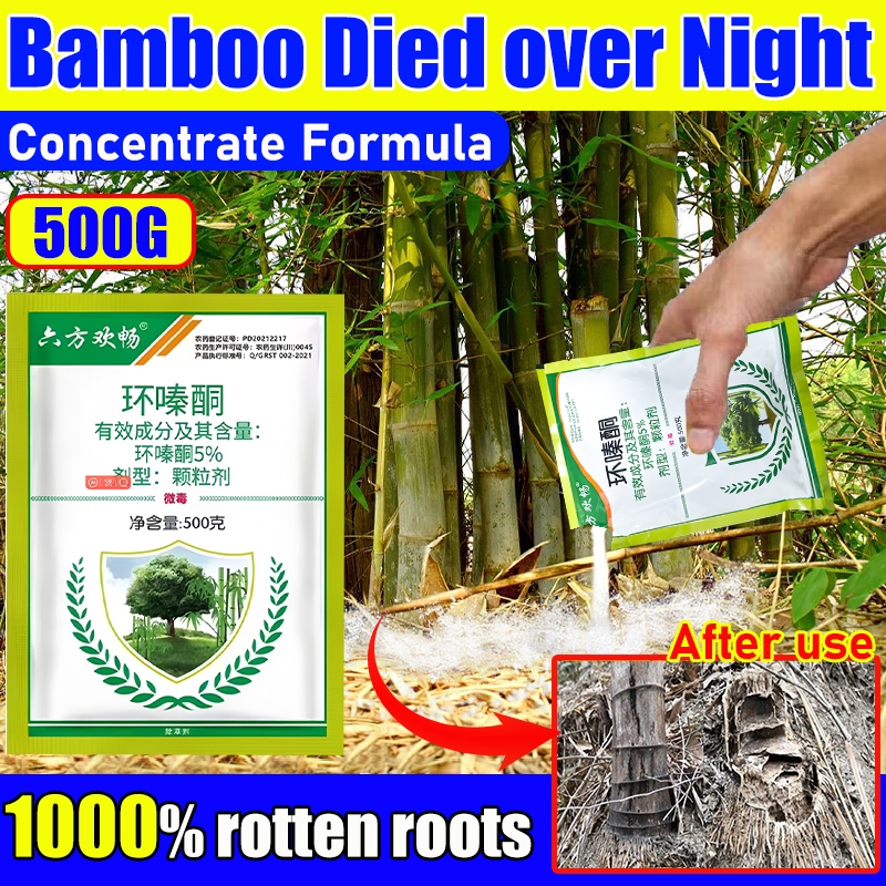Bamboo forests leveled!! Racun Rumput & Pokok Clear trees, bamboo, and ...