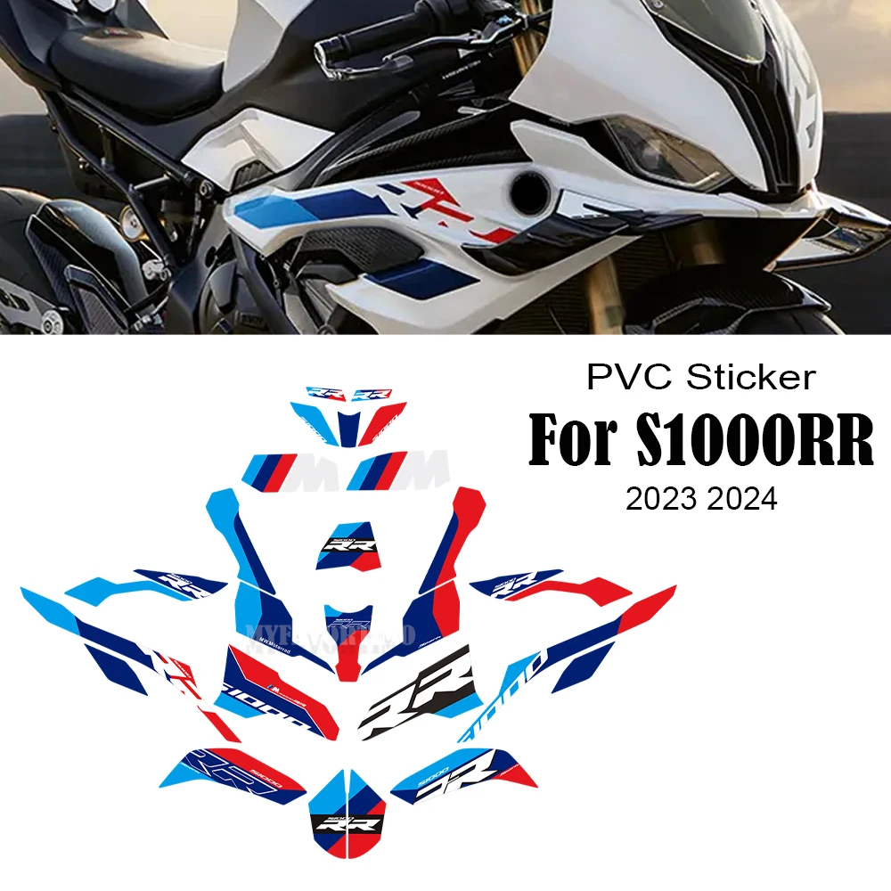 For BMW S1000RR S 1000 RR S1000 2023 2024 Motorcycle Sticker Fairing ...