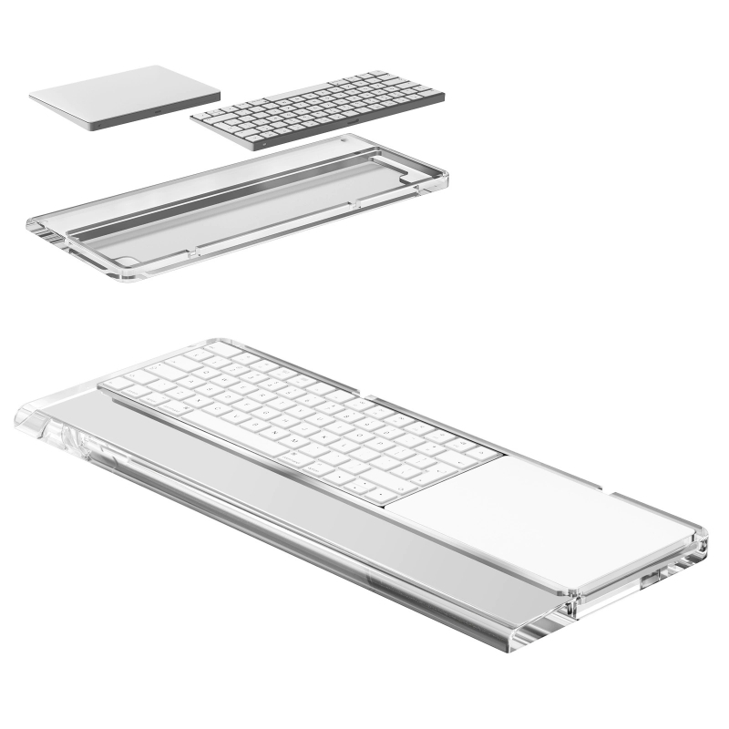 For Magic Keyboard Tray Mac Magic Control Board Bracket Base Acrylic ...