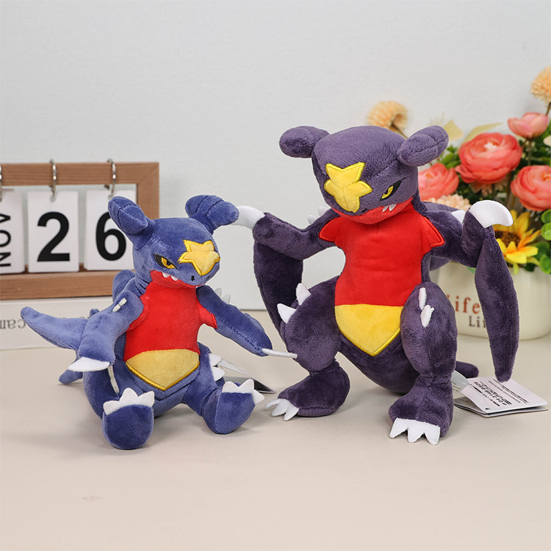 16-22cm Anime Pokemon Plush Toy Garchomp Pocket Monster Shark Plush ...