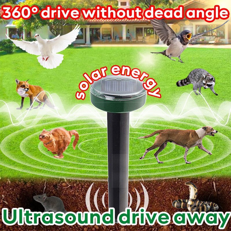 Solar bird repellent bird spikes bird repellent animal repellent solar ...