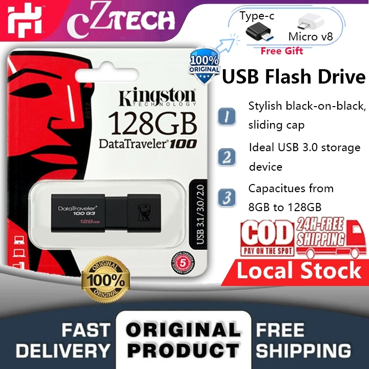 【🔥𝑱𝒖𝒂𝒍𝒂𝒏 𝑳𝒂𝒓𝒊𝒔】𝗞𝗶𝗻𝗴𝘀𝘁𝗼𝗻® DataTraveler Pemacu USB Flash USB 3.1 ...