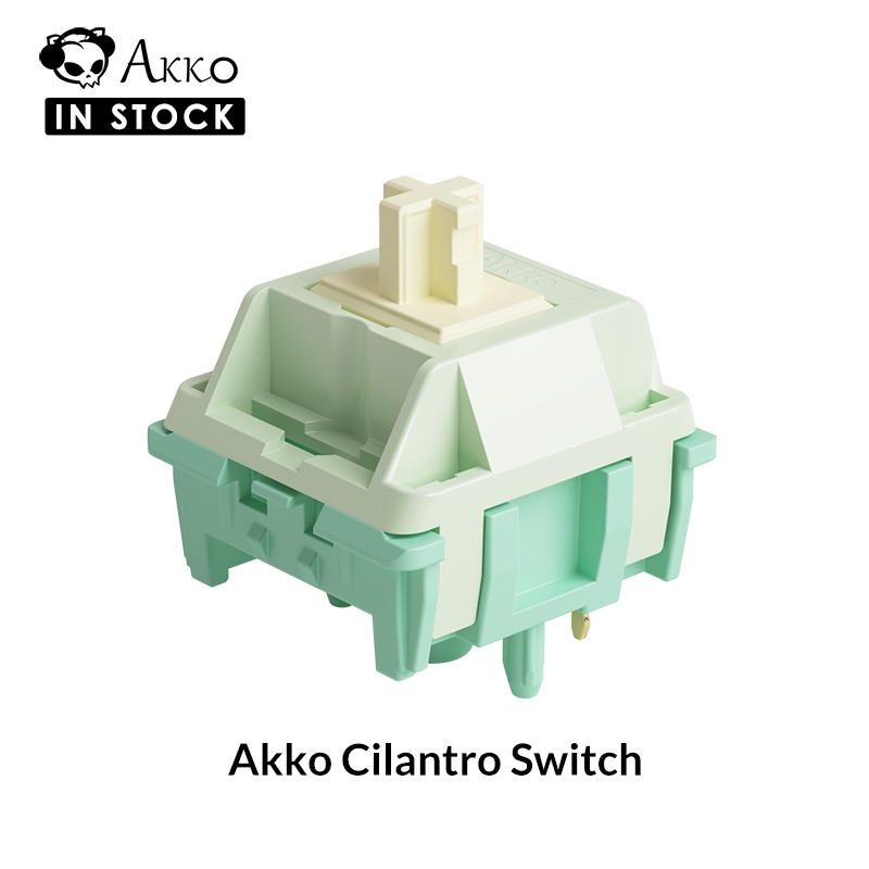 Akko 2 Pack-90 Pcs Cilantro Switches With 5-Pins And deep clack tactile For Mx Mechanical ...