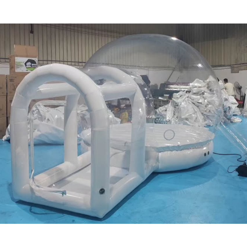 Quick installation and quick setup inflatable bubble house jumping base bubble tent balloon tent ...