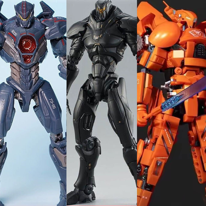 3 Styles 16cm Pacific Rim 2 Obsidian Sabre Athena Redeemer Titan ...