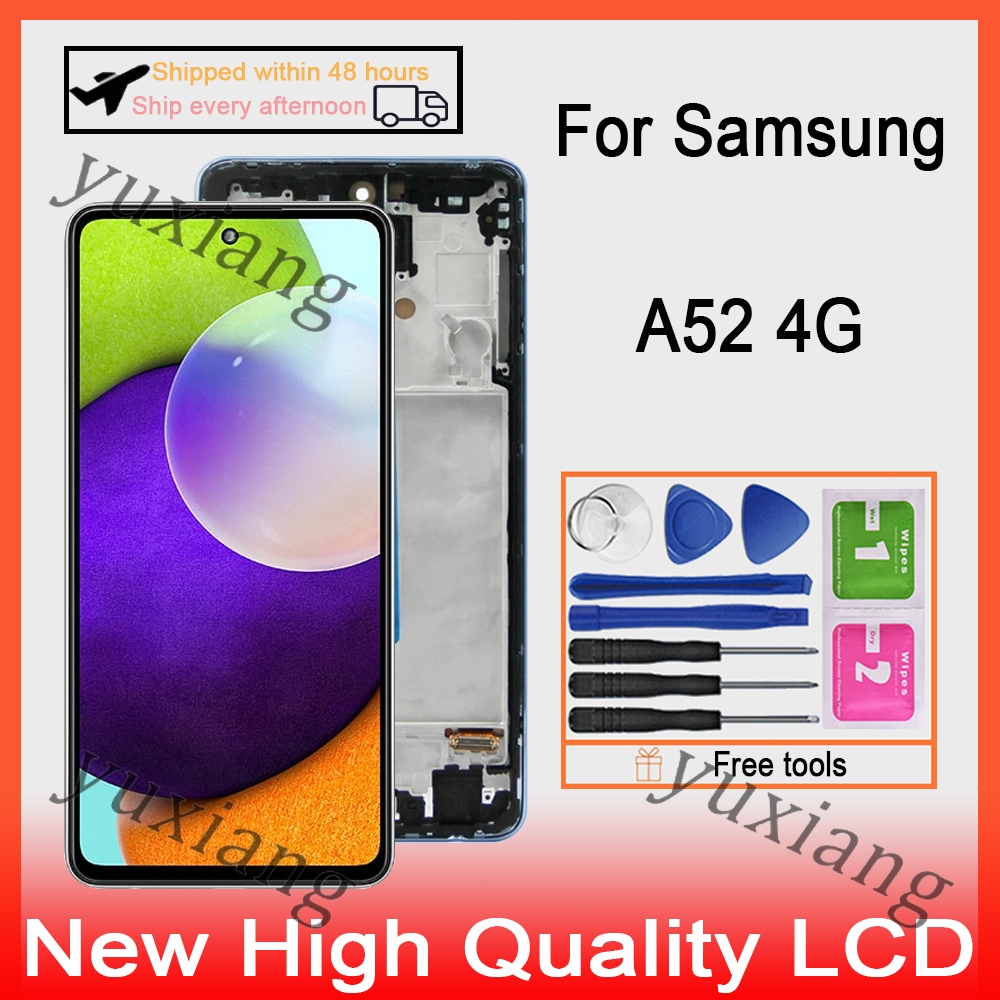 AMOLED OLED TFT For Samsung Galaxy A52 4G LCD Display Touch Screen With ...