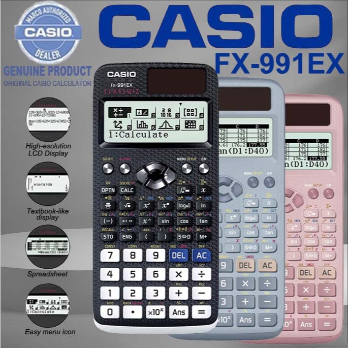 Casio Scientific Calculator FX-991EX | Shopee Malaysia