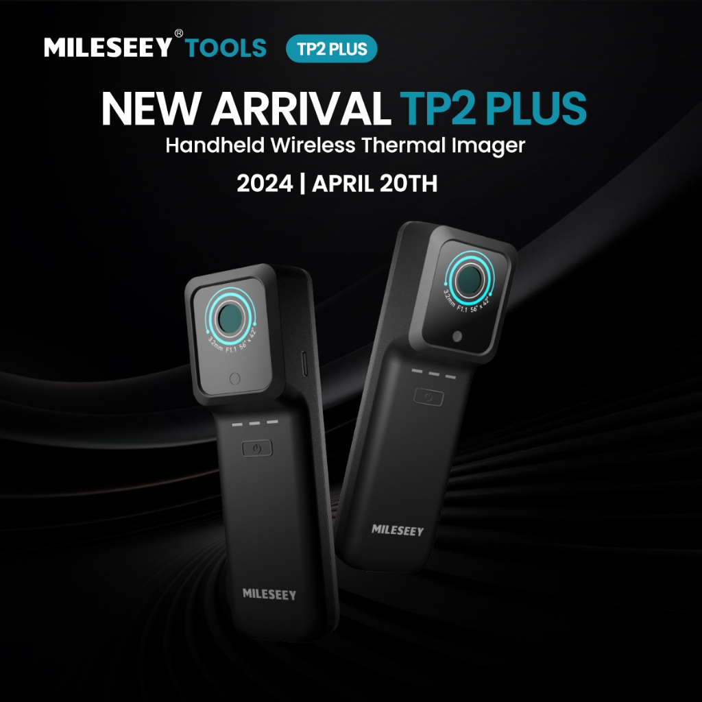 MiLESEEY TP2 Plus Thermal Camera with 256x192 IR Resolution & 200W ...