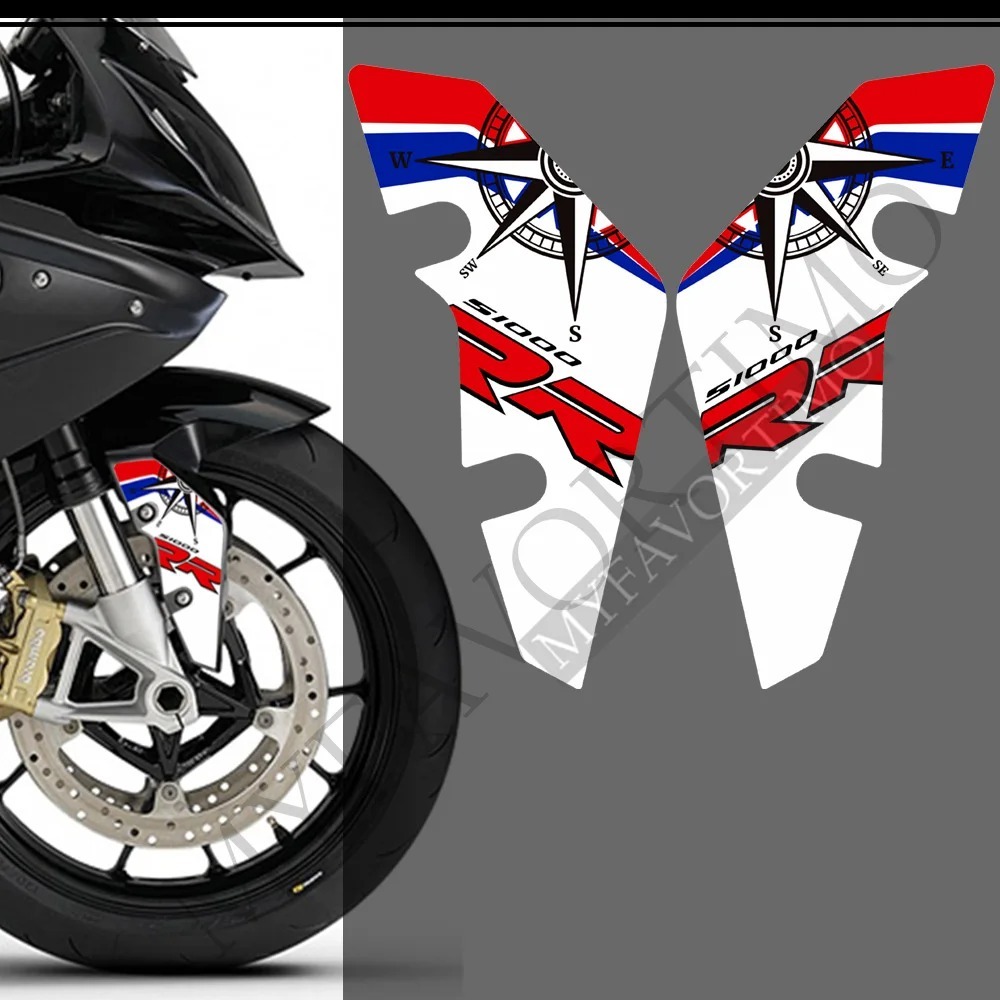 S1000RR motorcycle tank pad front mudguard sticker for BMW S1000RR S ...
