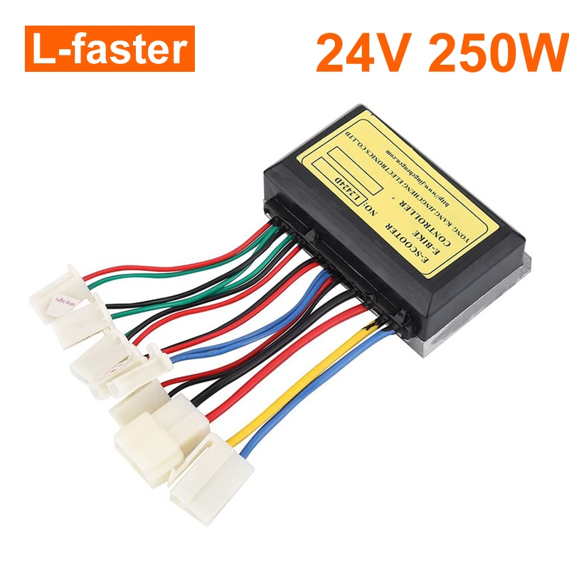 L-faster 24V 250W Brush Motor Mini Speed Controller for electric ...