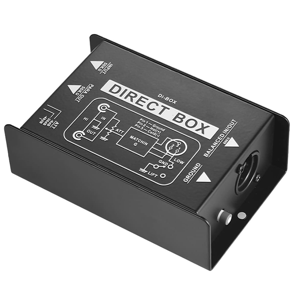 Professional Single Channel Passive DI-Box Hum Eliminator Direct ...
