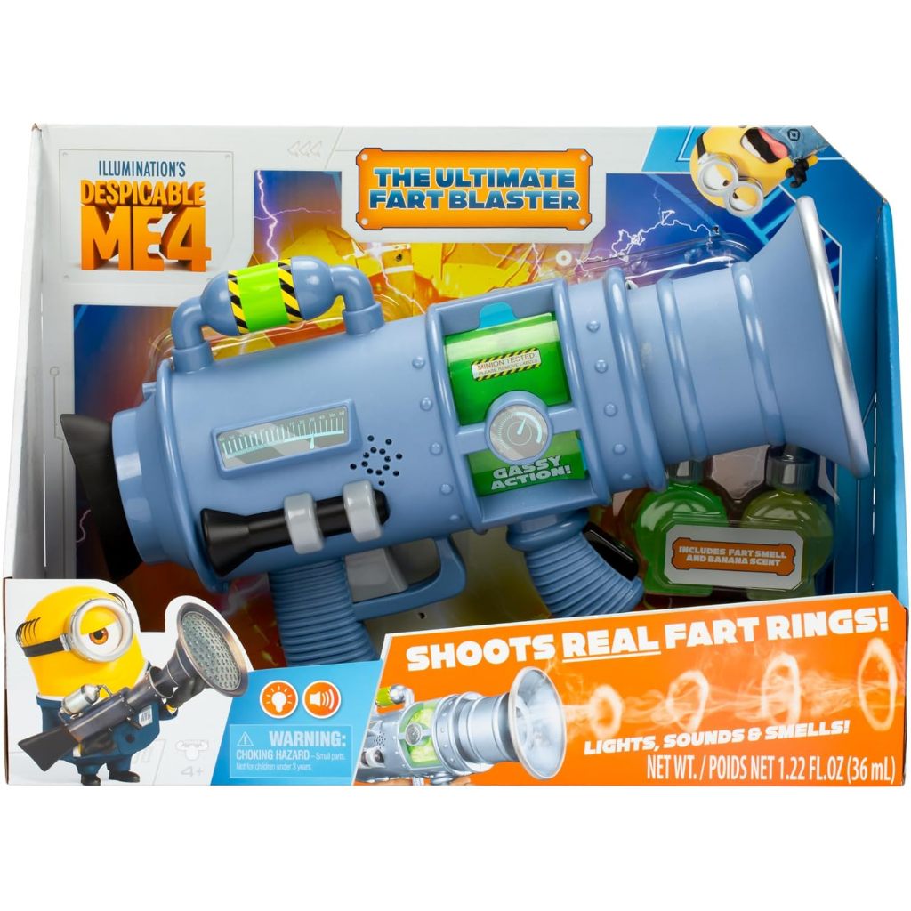 Despicable Me 4 Minions Despicable Me 4 Ultimate Fart Launcher, Launch ...
