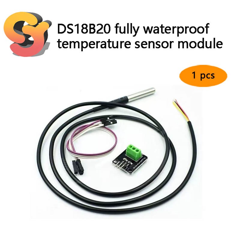 [Ready Stock Supply] DS18B20 Fully Waterproof Temperature Sensor Module ...