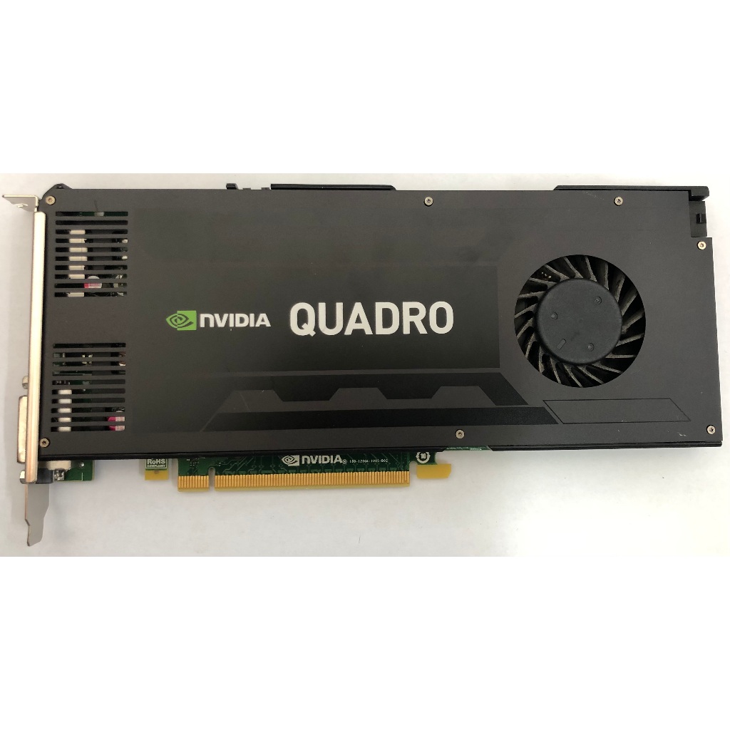 Nvidia Quadro K4200 4GB GDDR5 Graphics Card 2x DisplayPort 1x DVI 6pin power | Shopee Malaysia