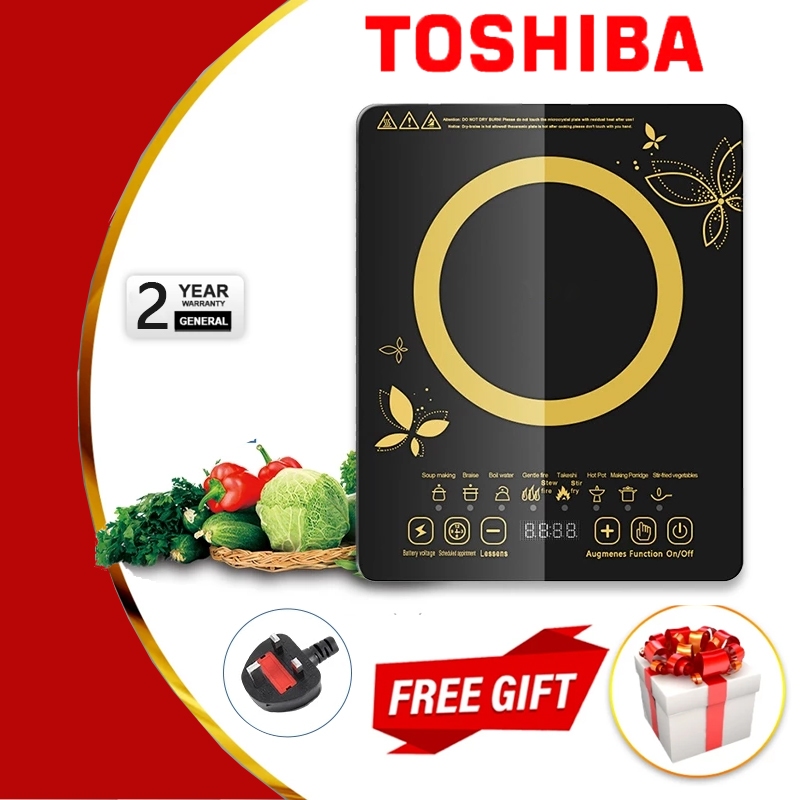 【Spot delivery】Toshiba Touch Screen Electric Induction Cooker 2200W ...