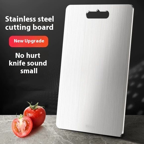 304 Stainless steel Cutting Board Double-sided Antibacterial Chopping ...