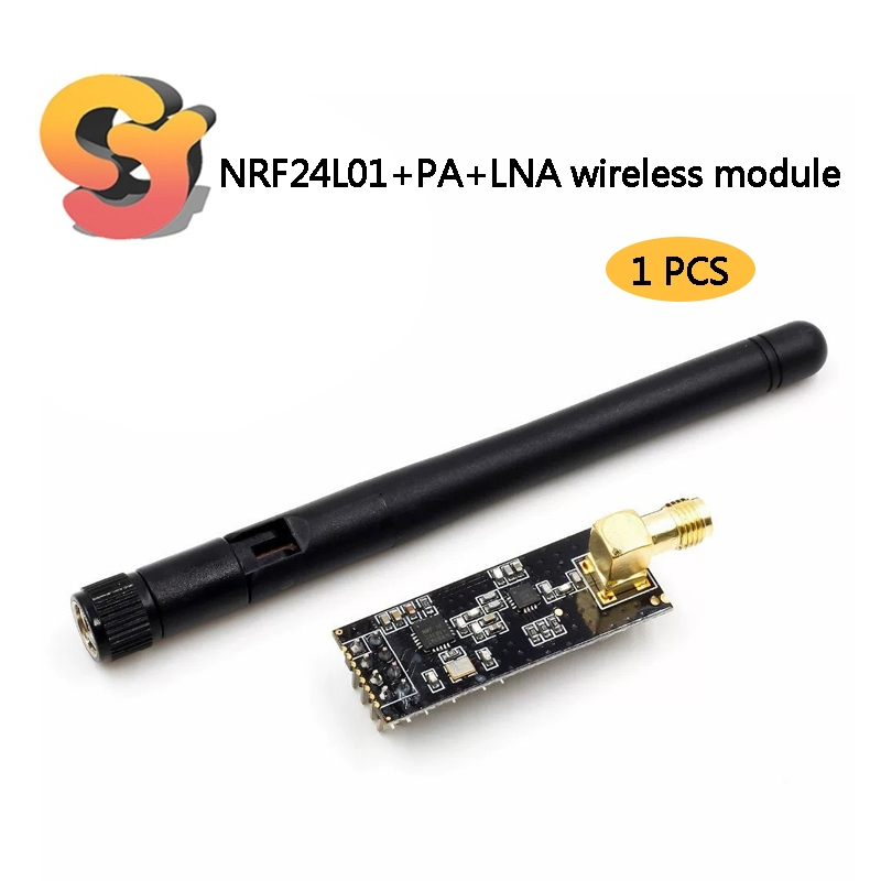 [Ready Stock Supply] NRF24L01+PA+LNA Wireless Transparent Transmission Module 1100m Ultra-Long ...